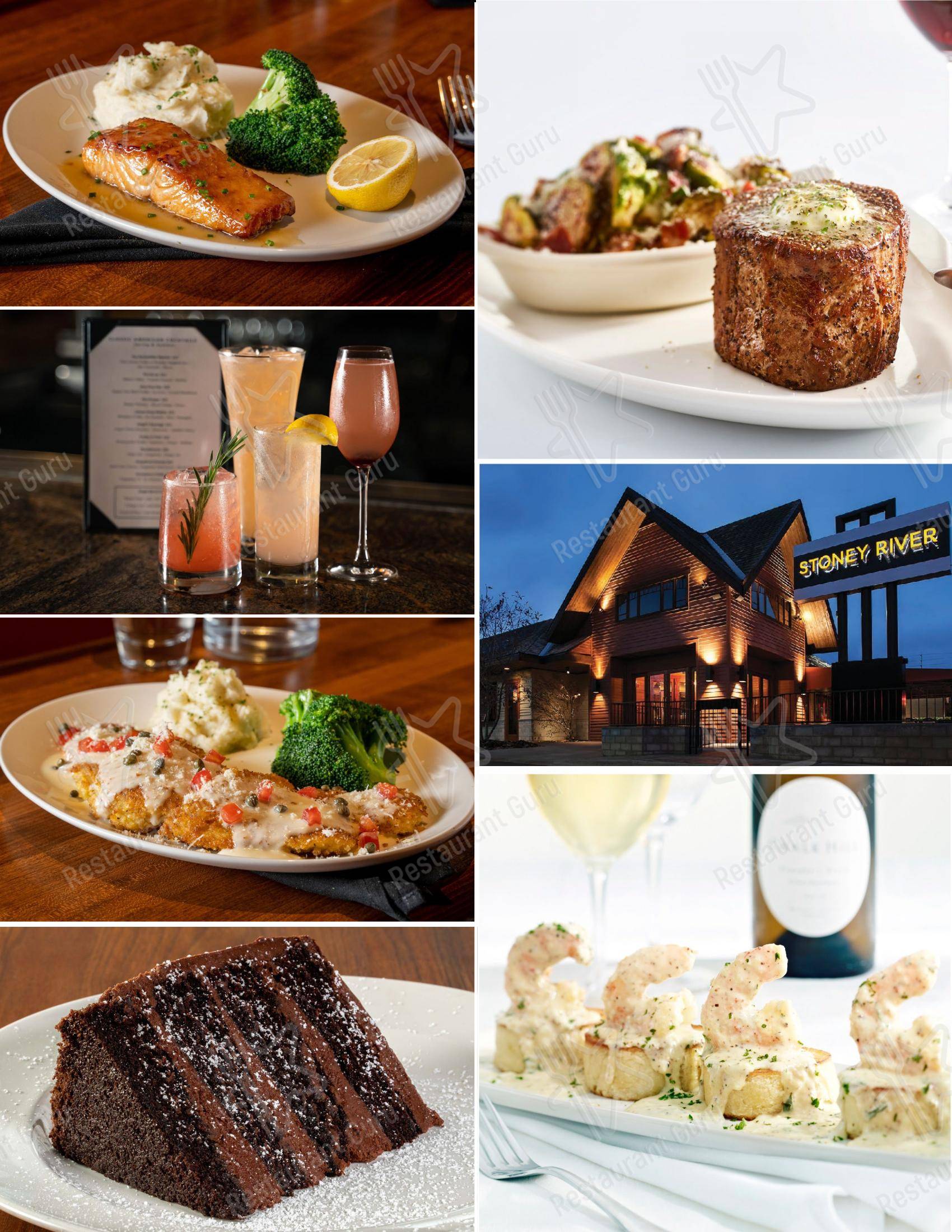 Menu at Stoney River Steakhouse and Grill, Germantown