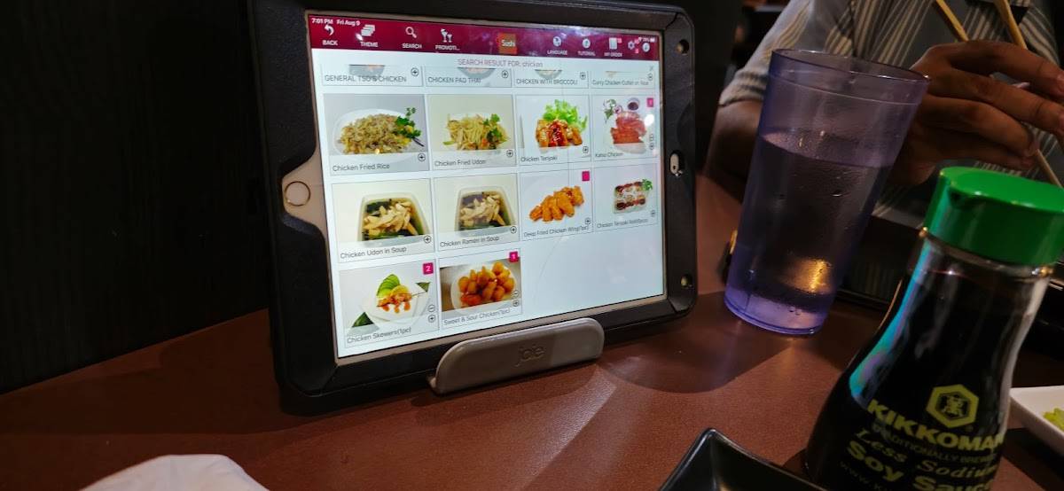 Menu at Sushi 99 restaurant, Waterloo