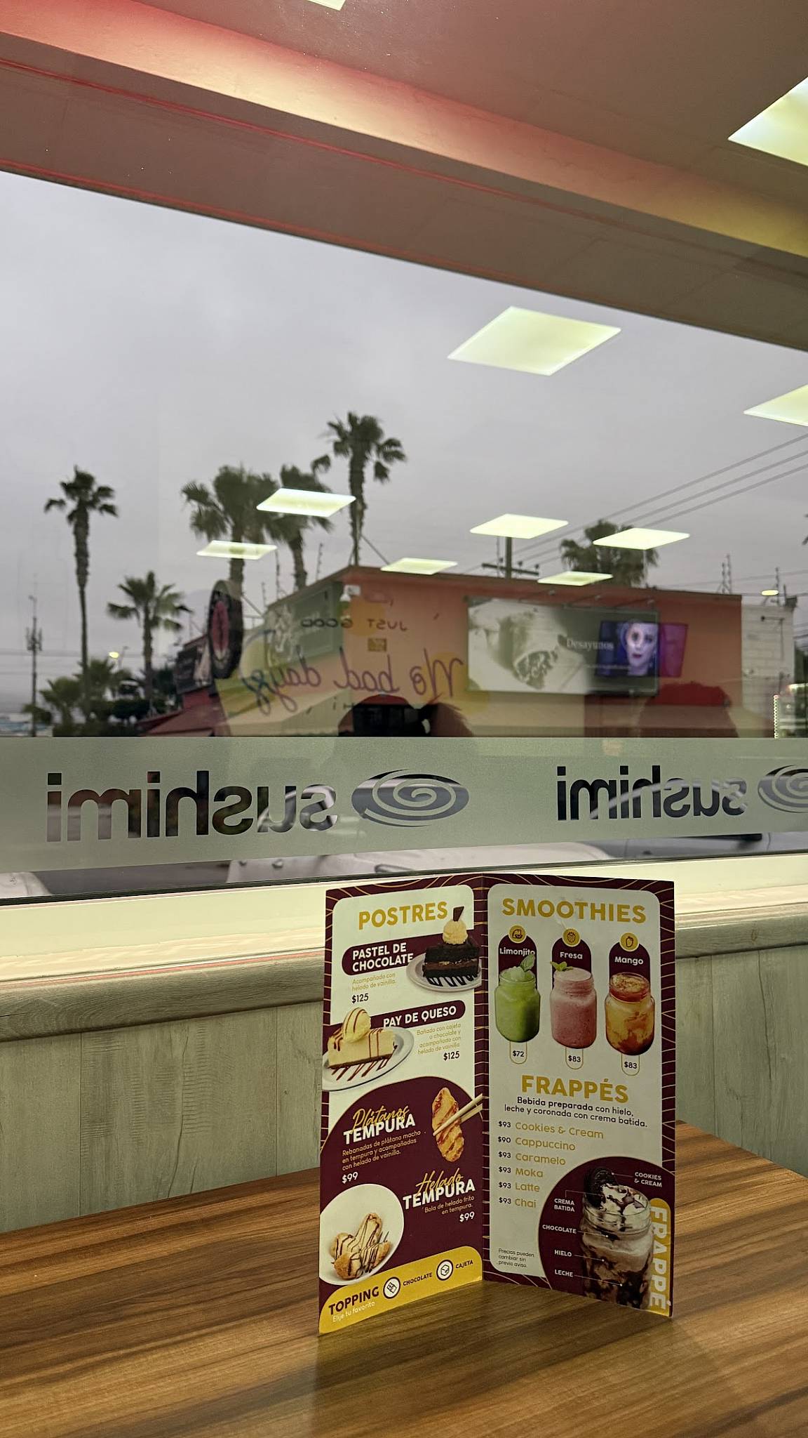 Carta del restaurante Sushimi, Tijuana, Blvd. Paseo Cucapah 22429-1 ...