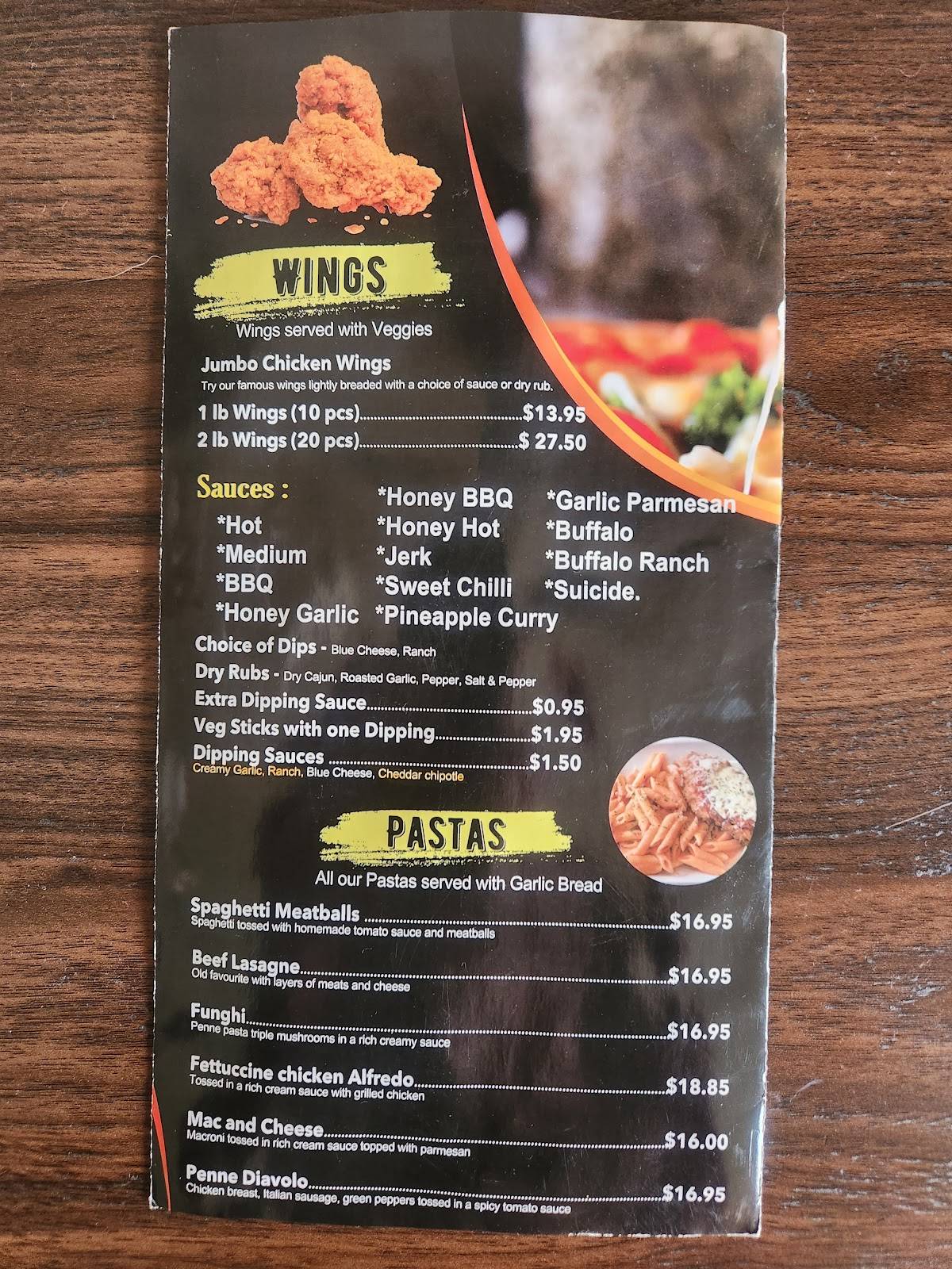 Menu at Sutha's Pizza Bar & Grill, Quinte West