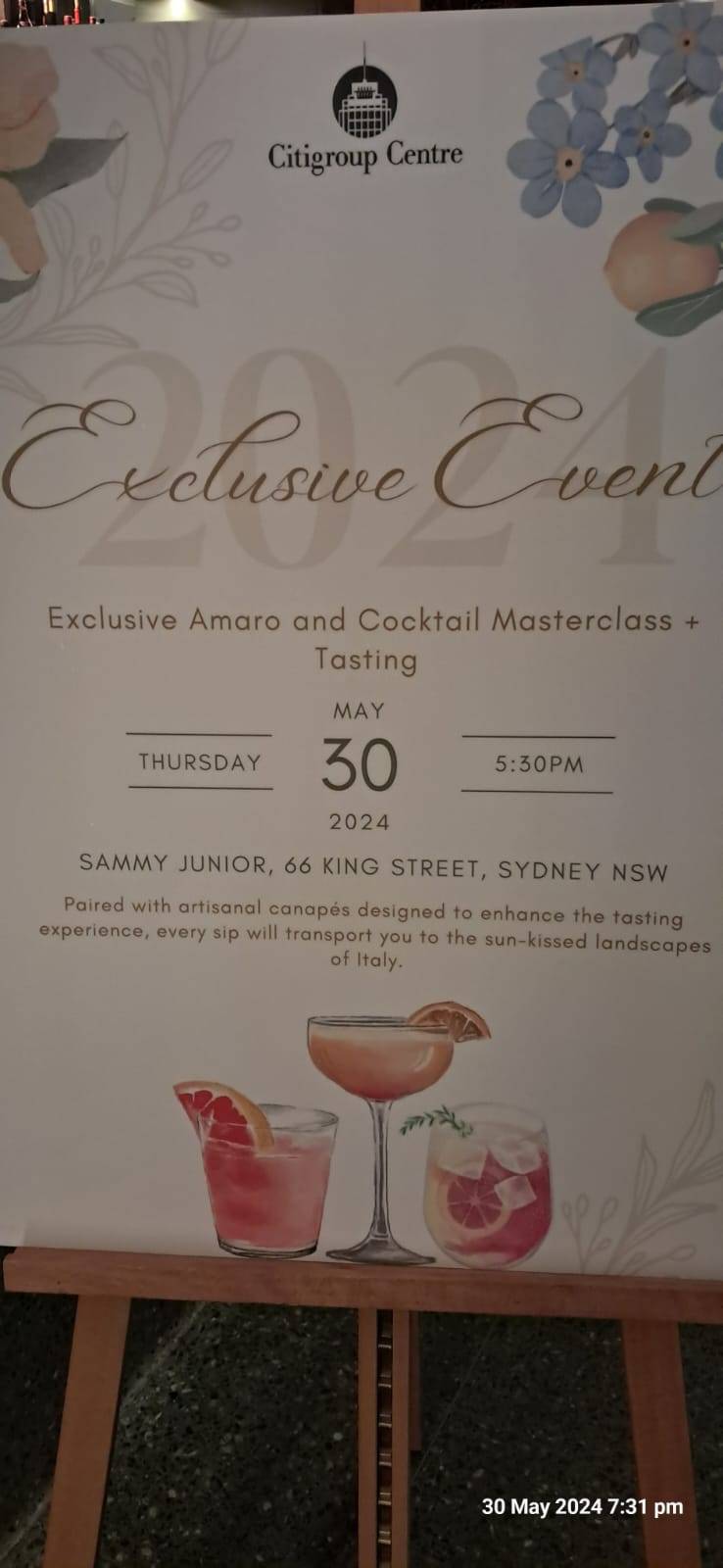 Menu at Sammy Junior pub & bar, Sydney