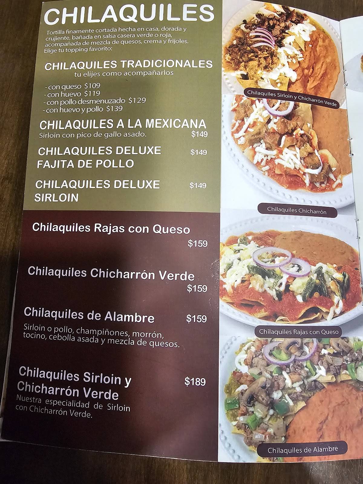 Carta del restaurante Taco Real, San Nicolás del los Garza
