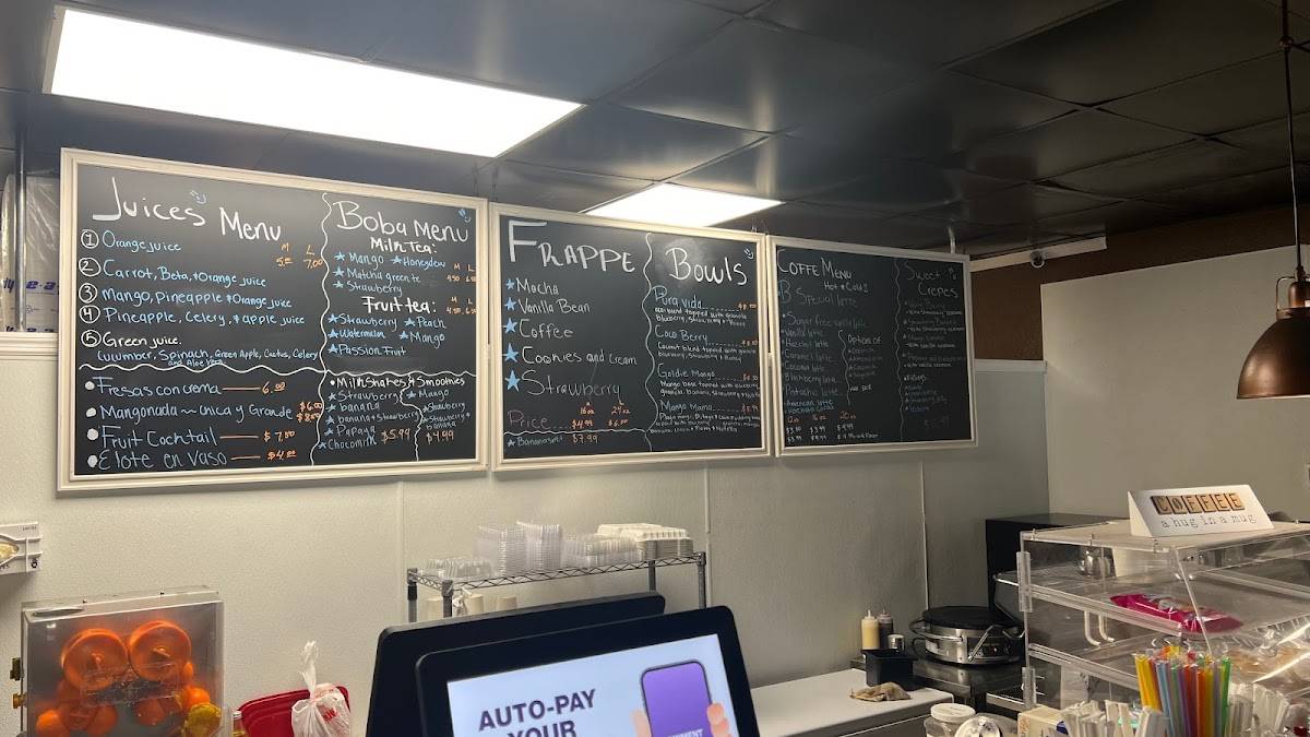 Menu at Tacos Roble restaurant, Chatsworth