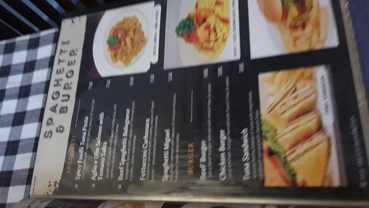 Menu at Teras Cafe, Batam