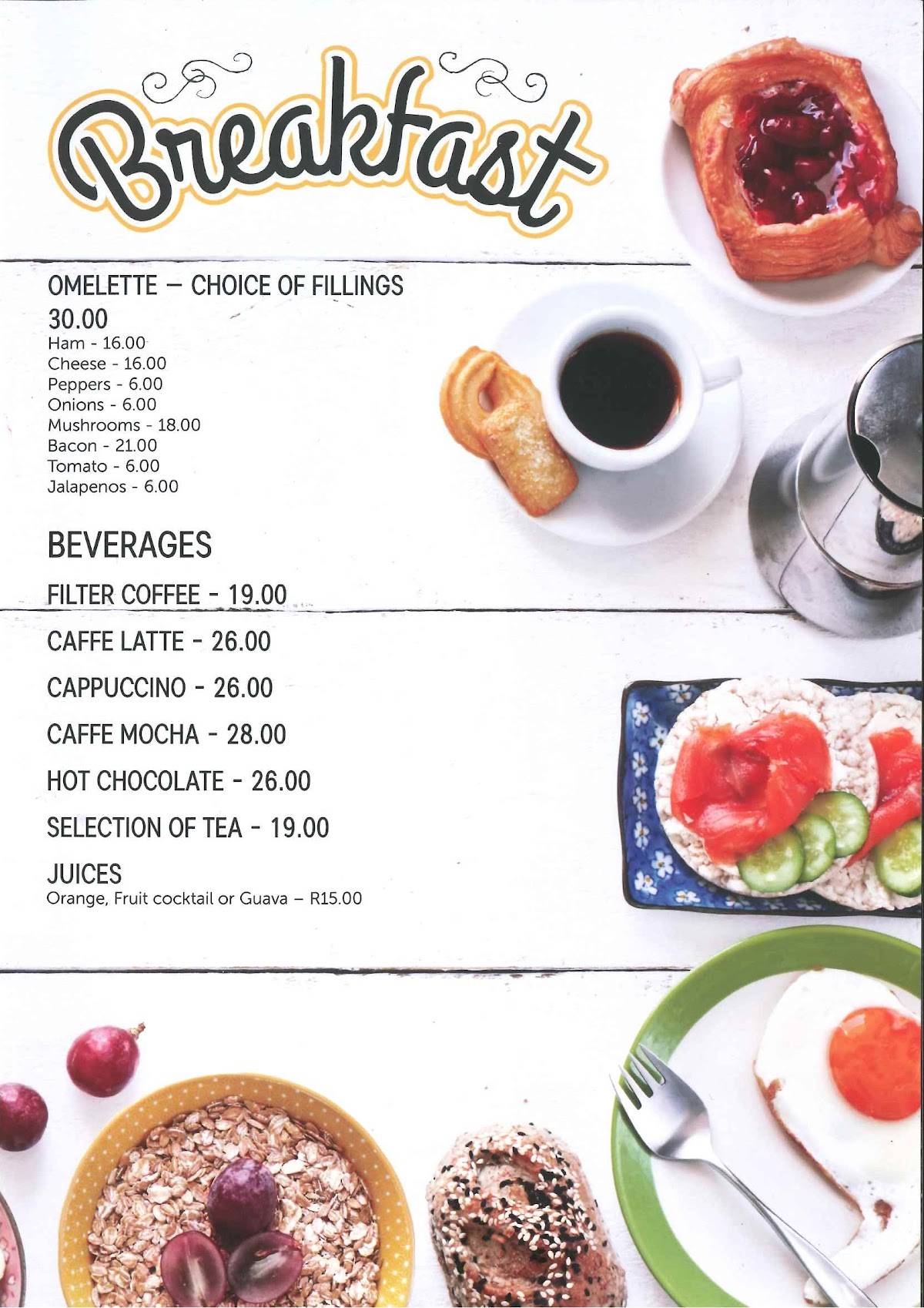 Menu at The Beef Baron Grillhouse, Bethlehem