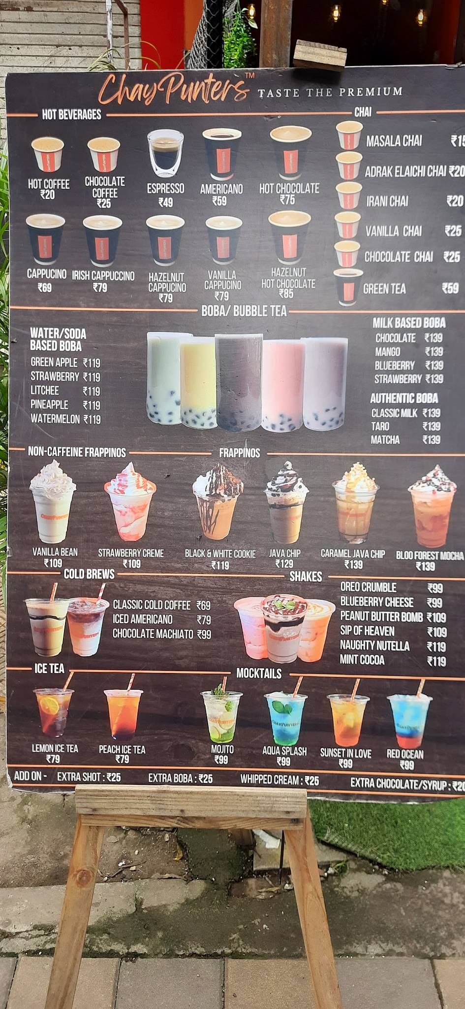 Menu at The Boba Way - Kothrud, Pune, Besides Krishna Wines shop