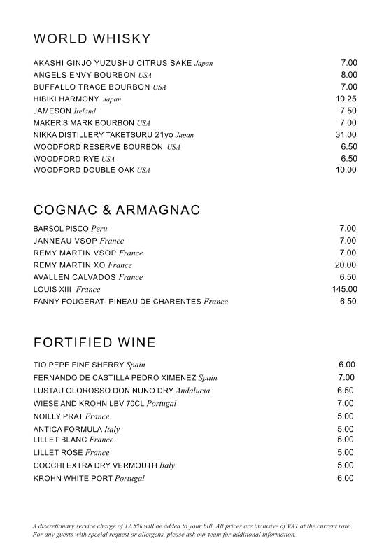 Menu at The Caley Bar, Edinburgh, Princes St