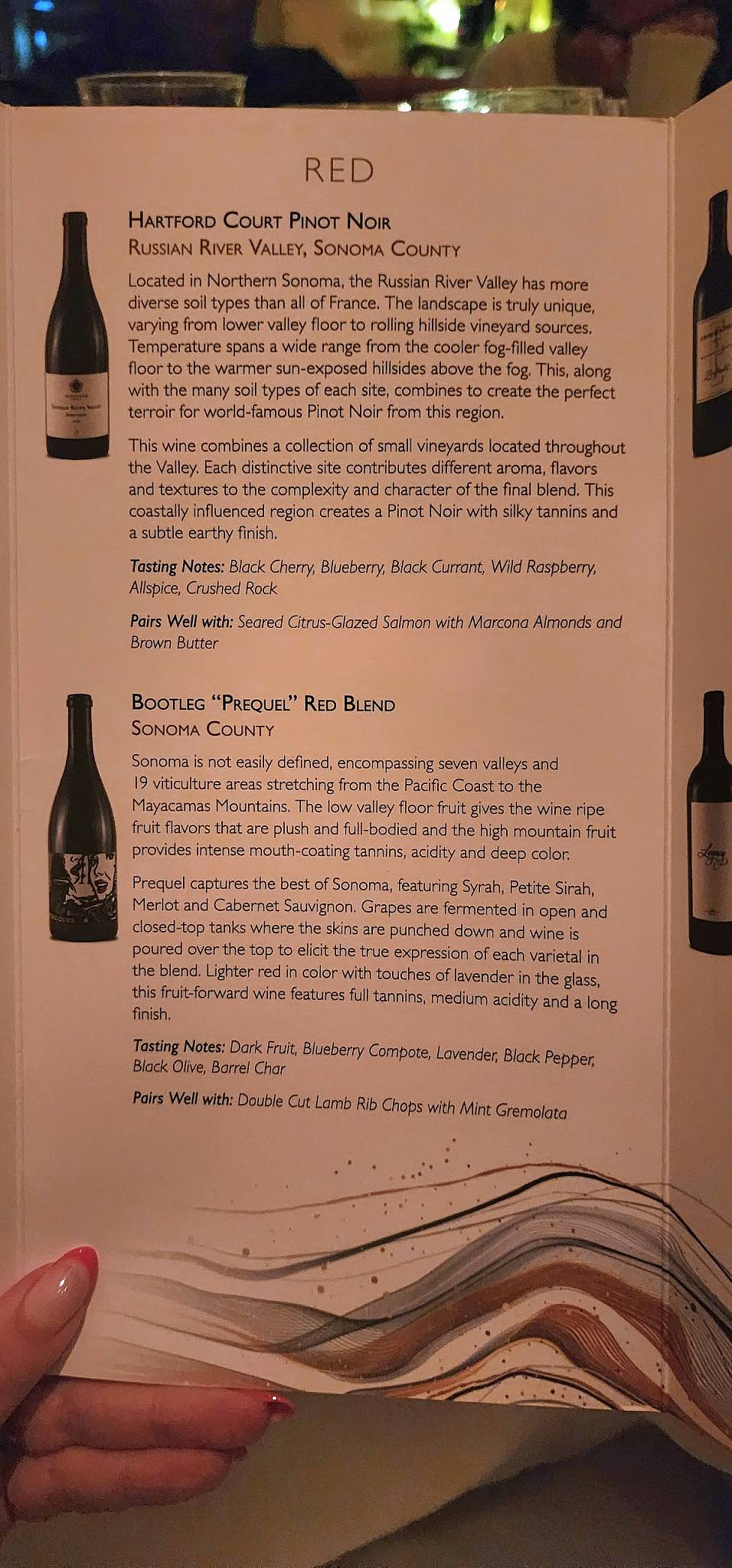 Menu at The Capital Grille pub & bar, Hartford