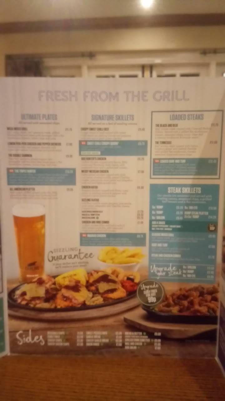 Menu at The Chestnut Tree pub & bar, Wolverhampton