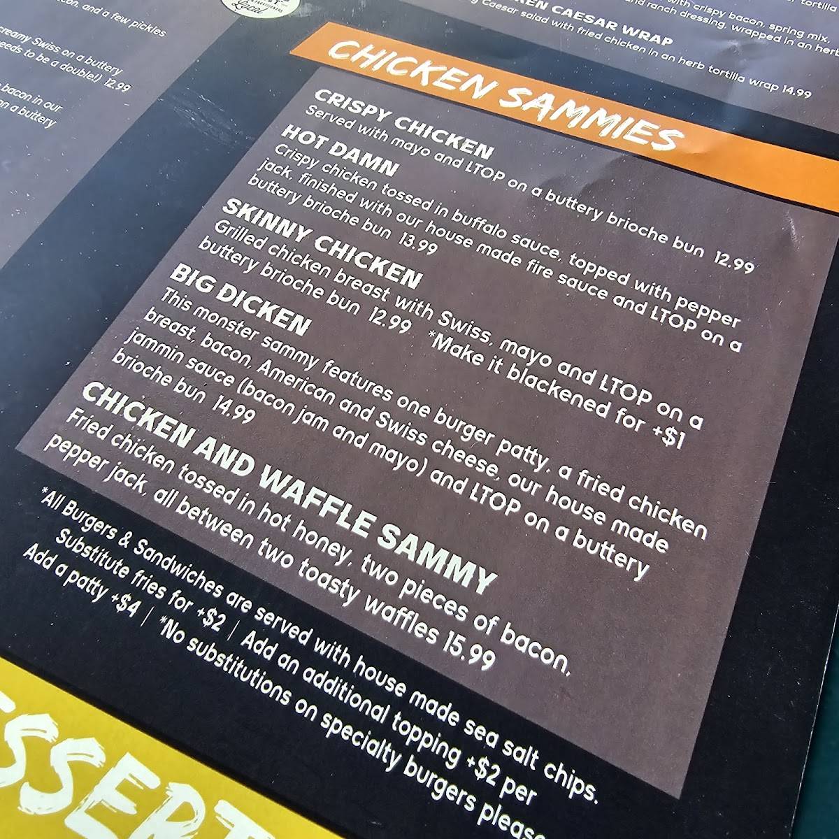 Menu at The Cuddy Cabin pub & bar, Lake Ozark