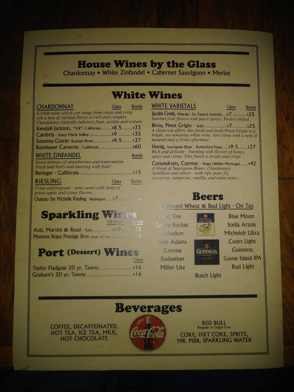 Menu at The Drover pub & bar, Omaha, S 73rd St
