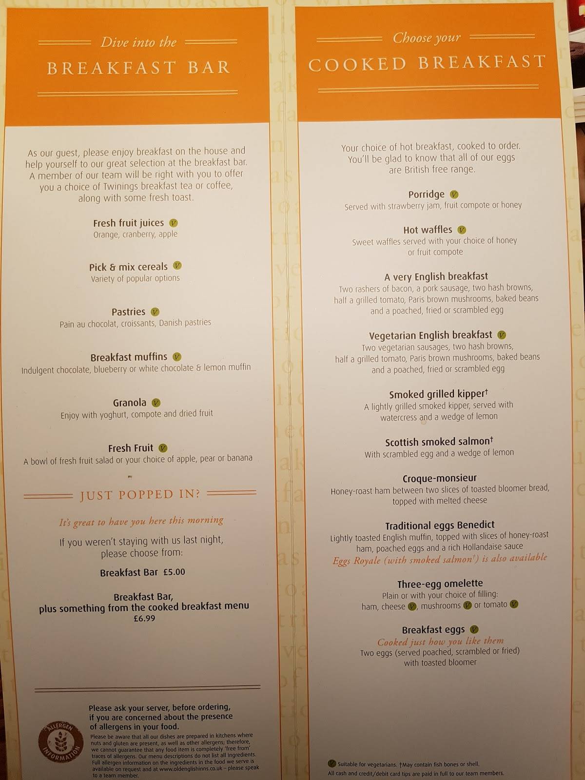 Menu at The Ely pub & bar, Blackwater