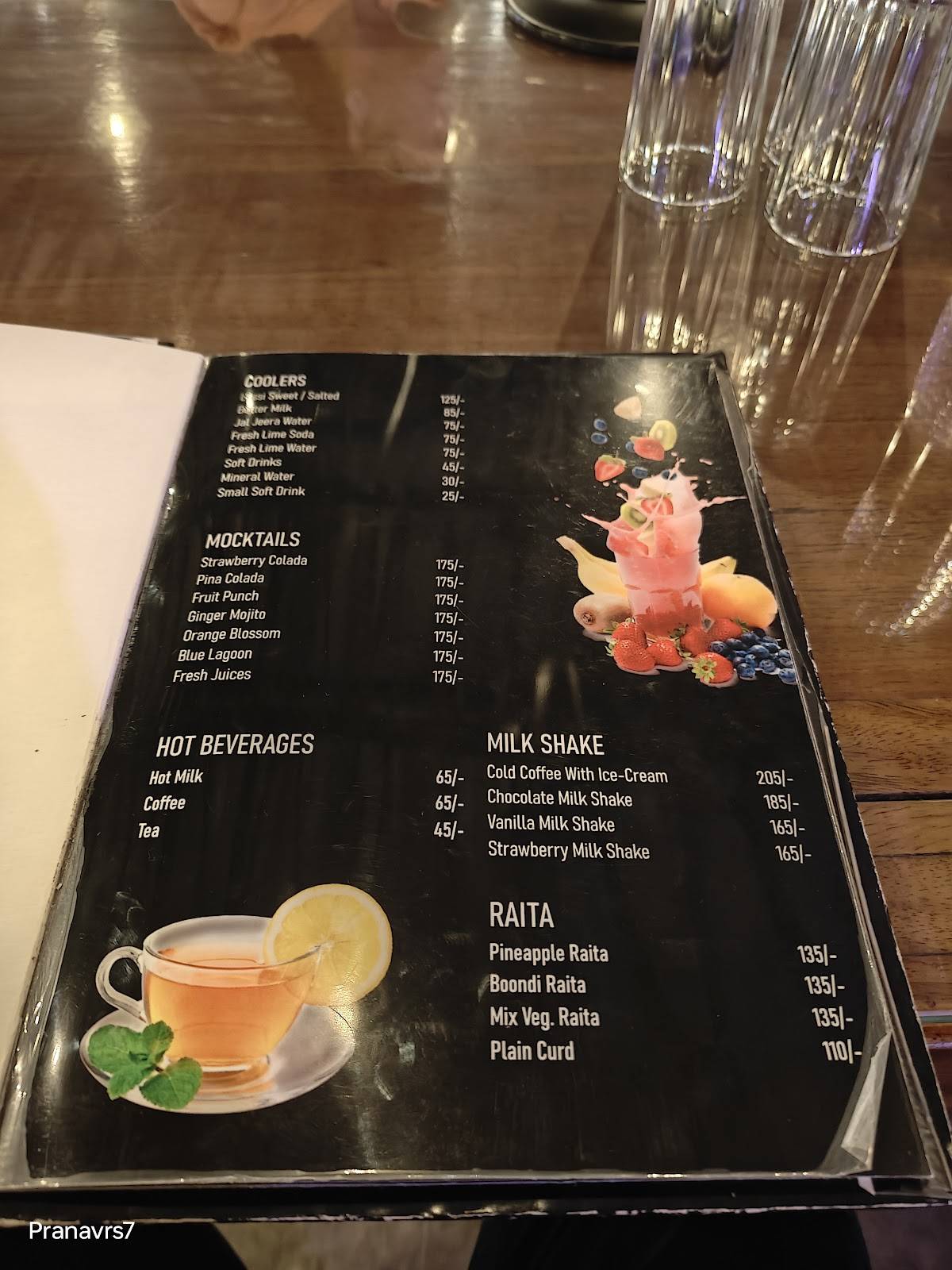 Menu at The Five Elements Restaurant, Nashik, Mahatma Nagar-Untwadi Rd