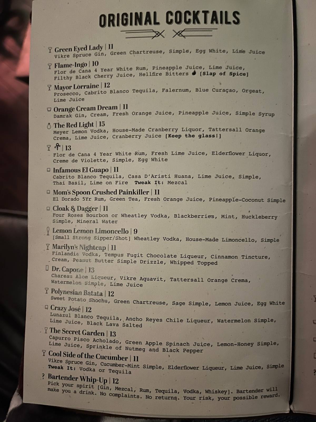 Menu at The Hardware Store pub & bar, Anoka