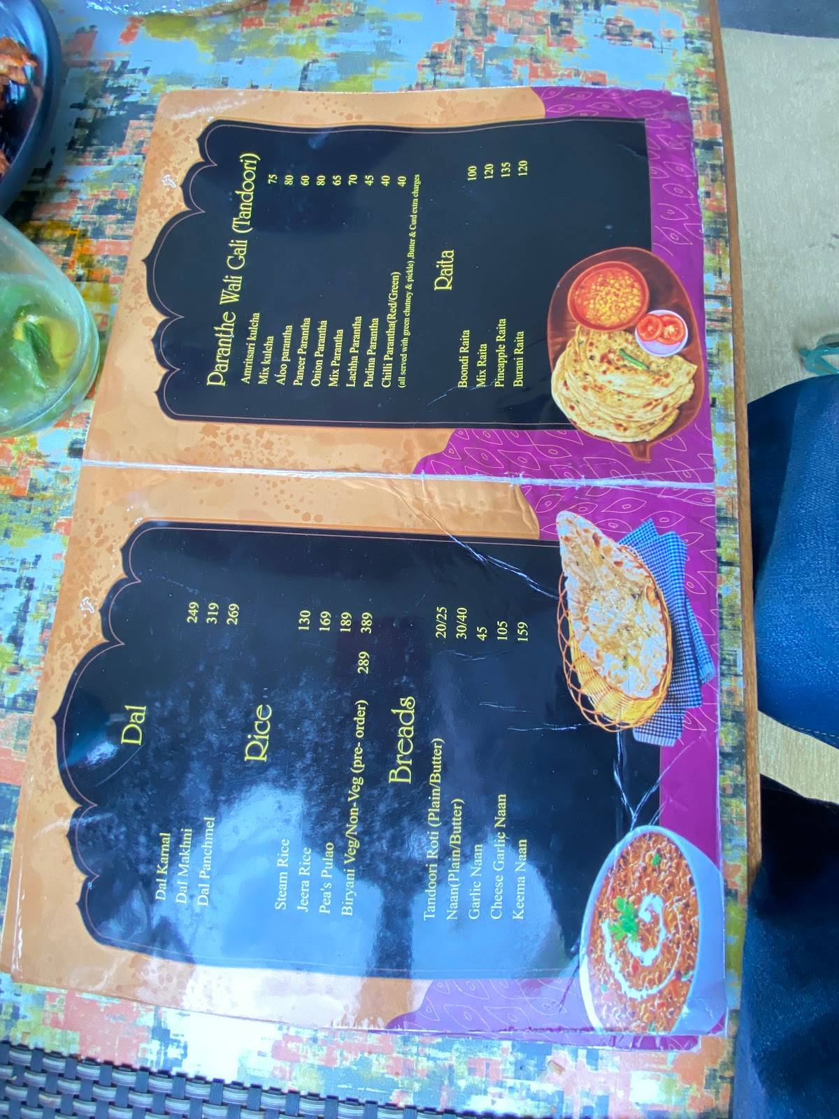 Menu at The Hive Cafe & Stay, India