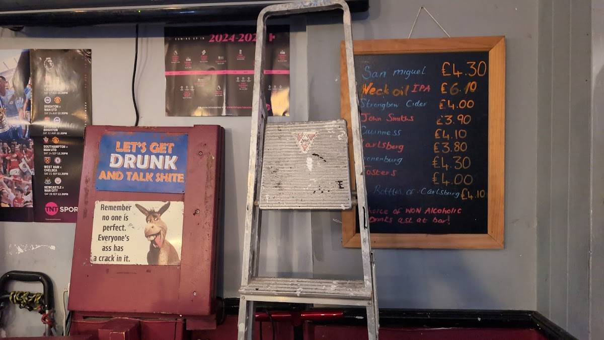 Menu at The Hungerford Arms pub & bar, London