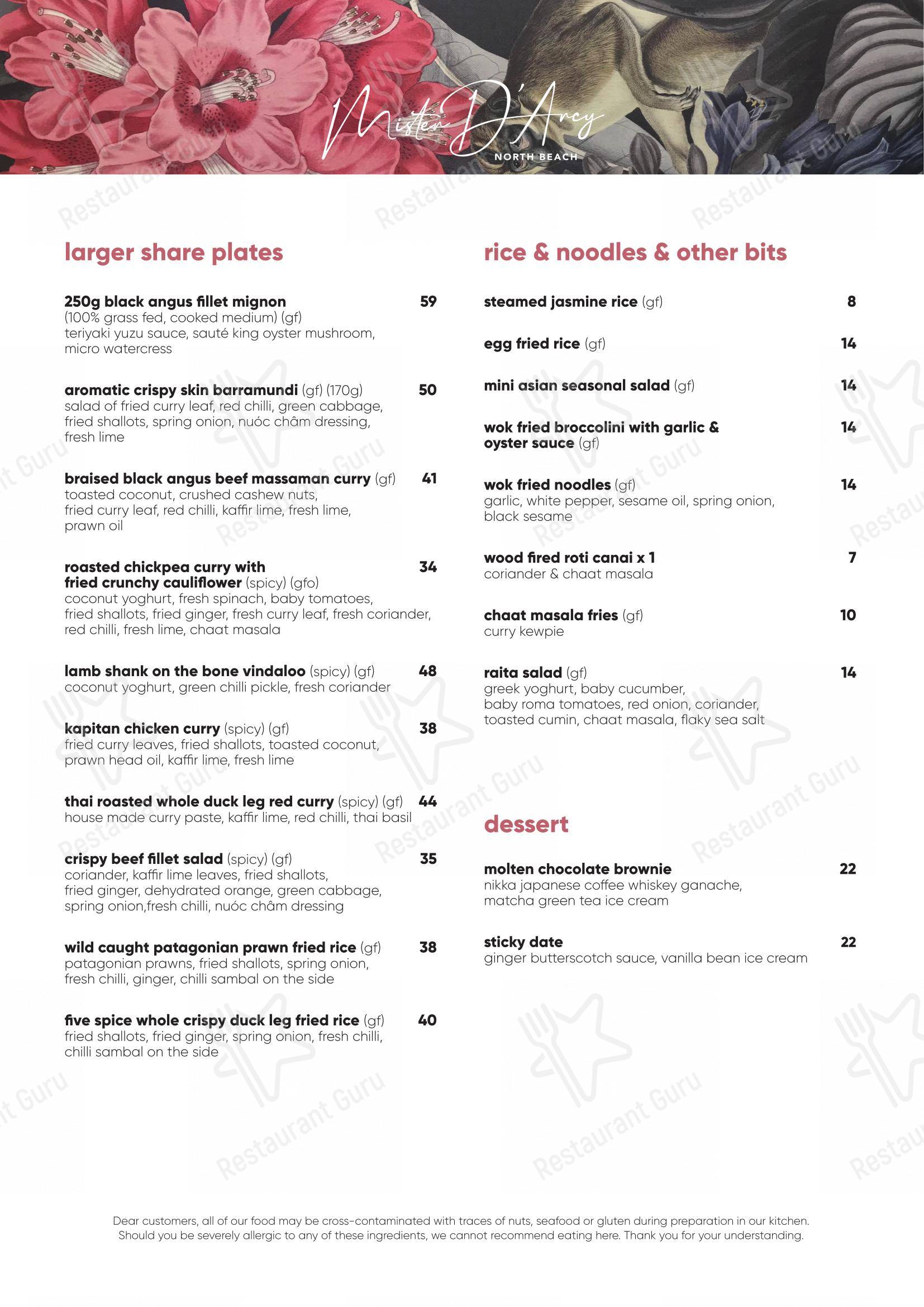 Menu at The Iluka pub & bar, Iluka