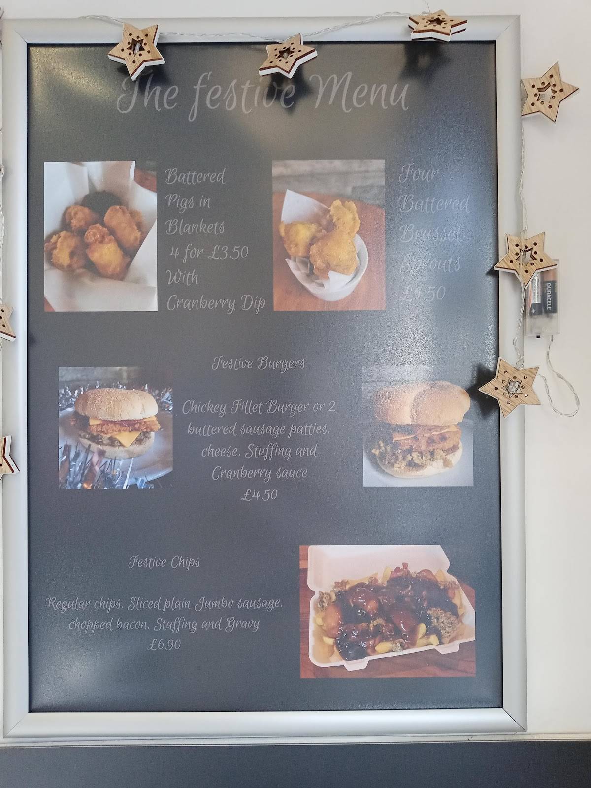 Menu at The Jolly Fryer restaurant, Wisbech