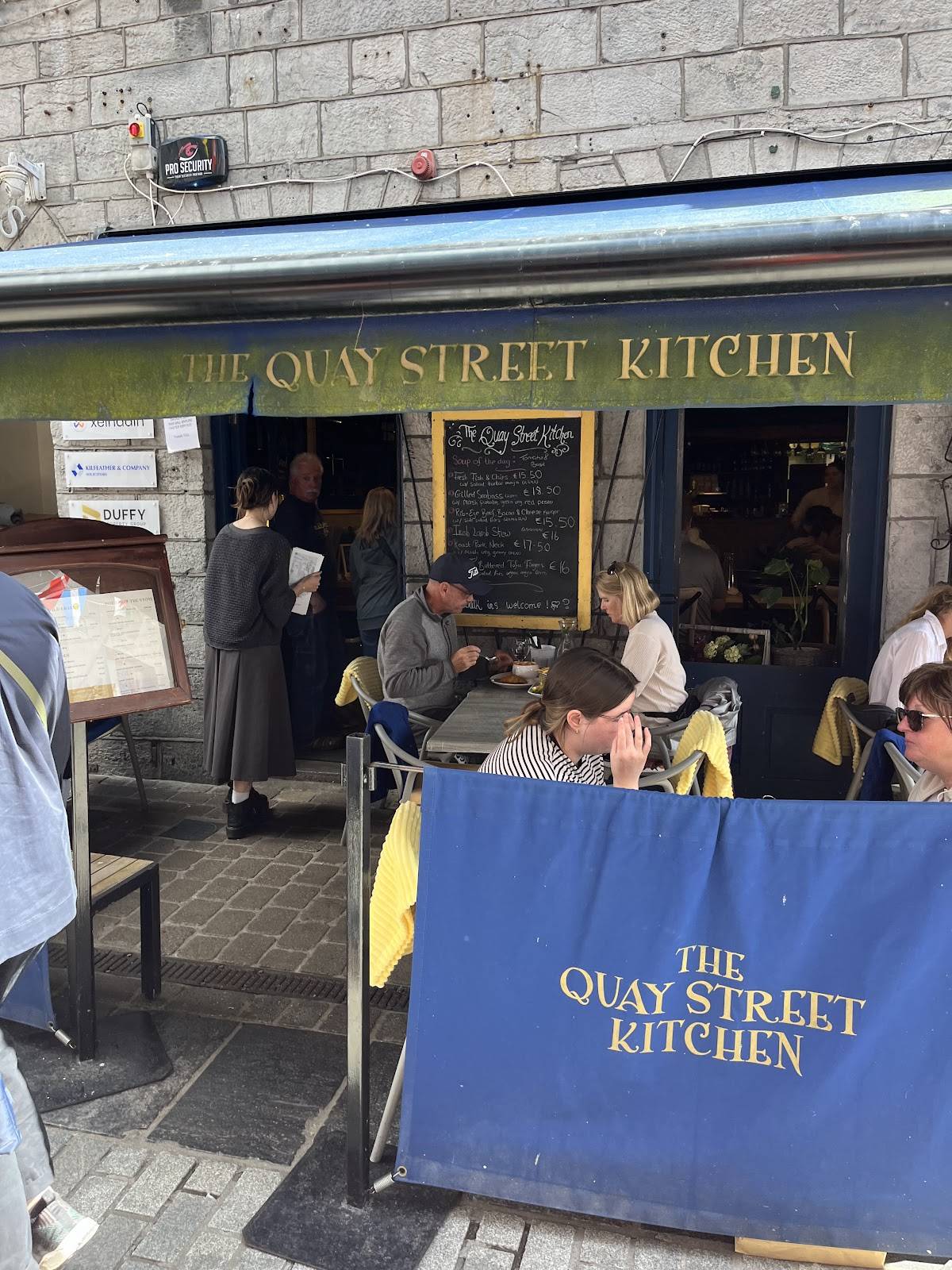 Menu at The Quay Street Kitchen restaurant, Galway
