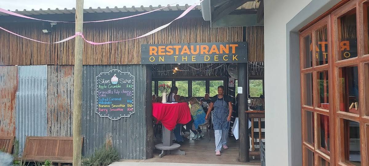 Menu at The Rustic Yard restaurant, Port Edward