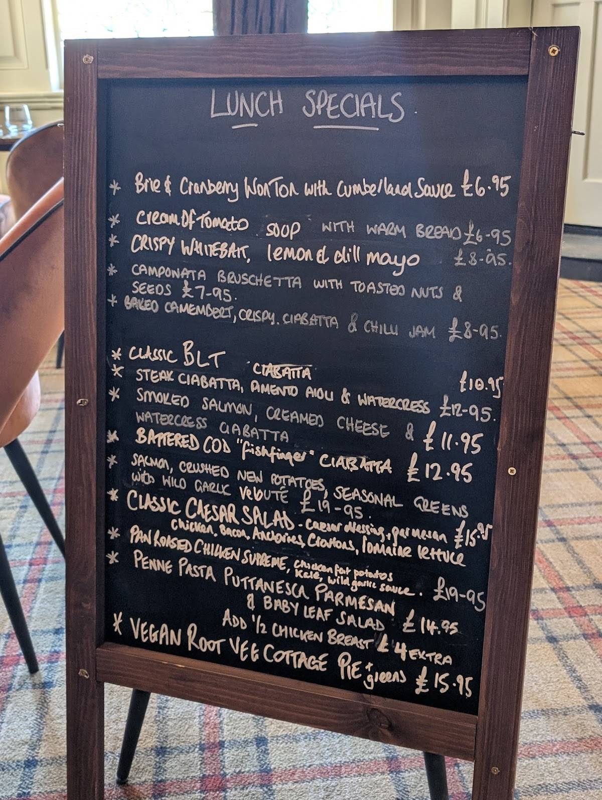 Menu at The Stag pub & bar, Norwich