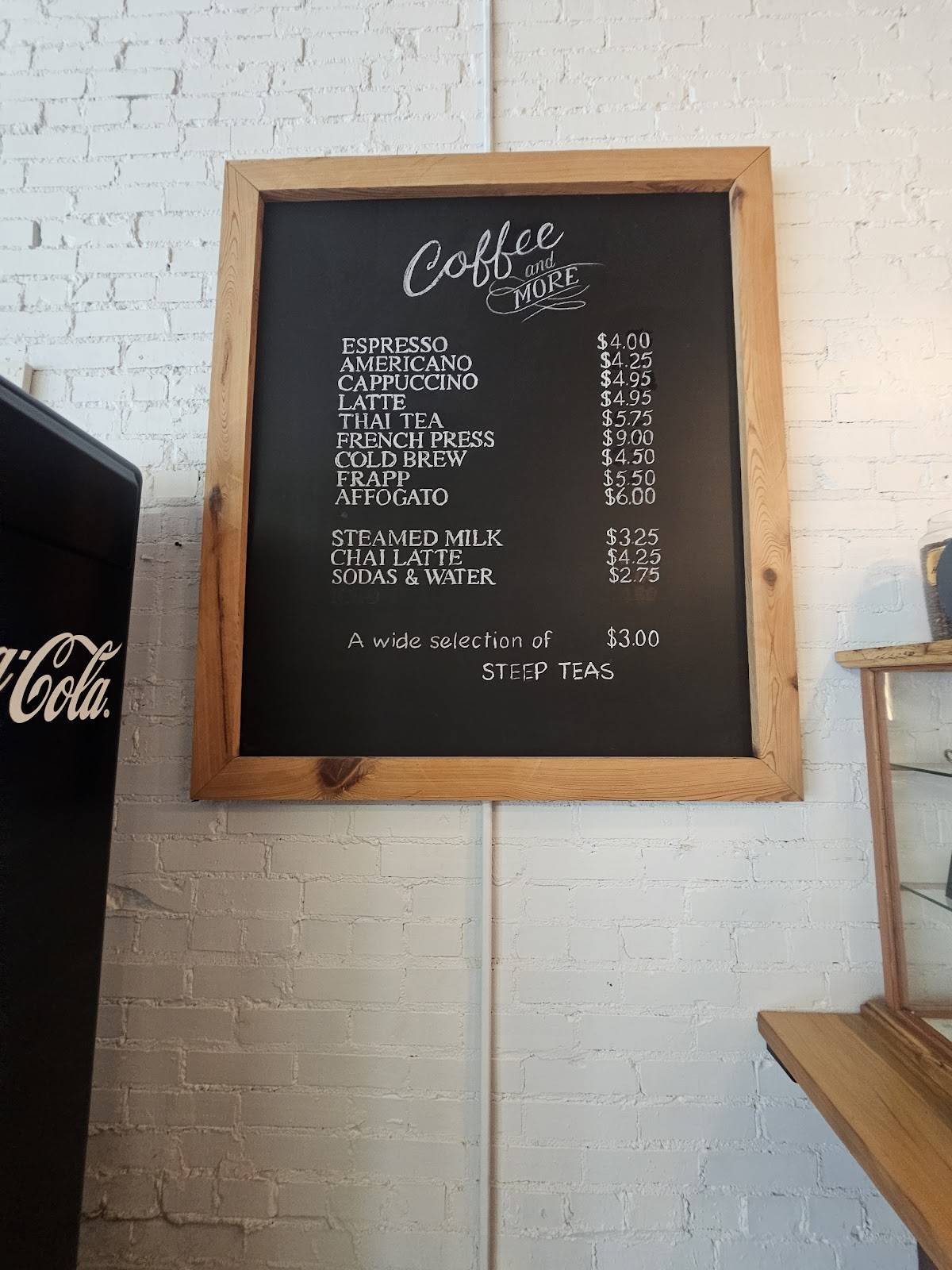 Menu at The Studio Gallery and Coffee Bar, Saint Martinville