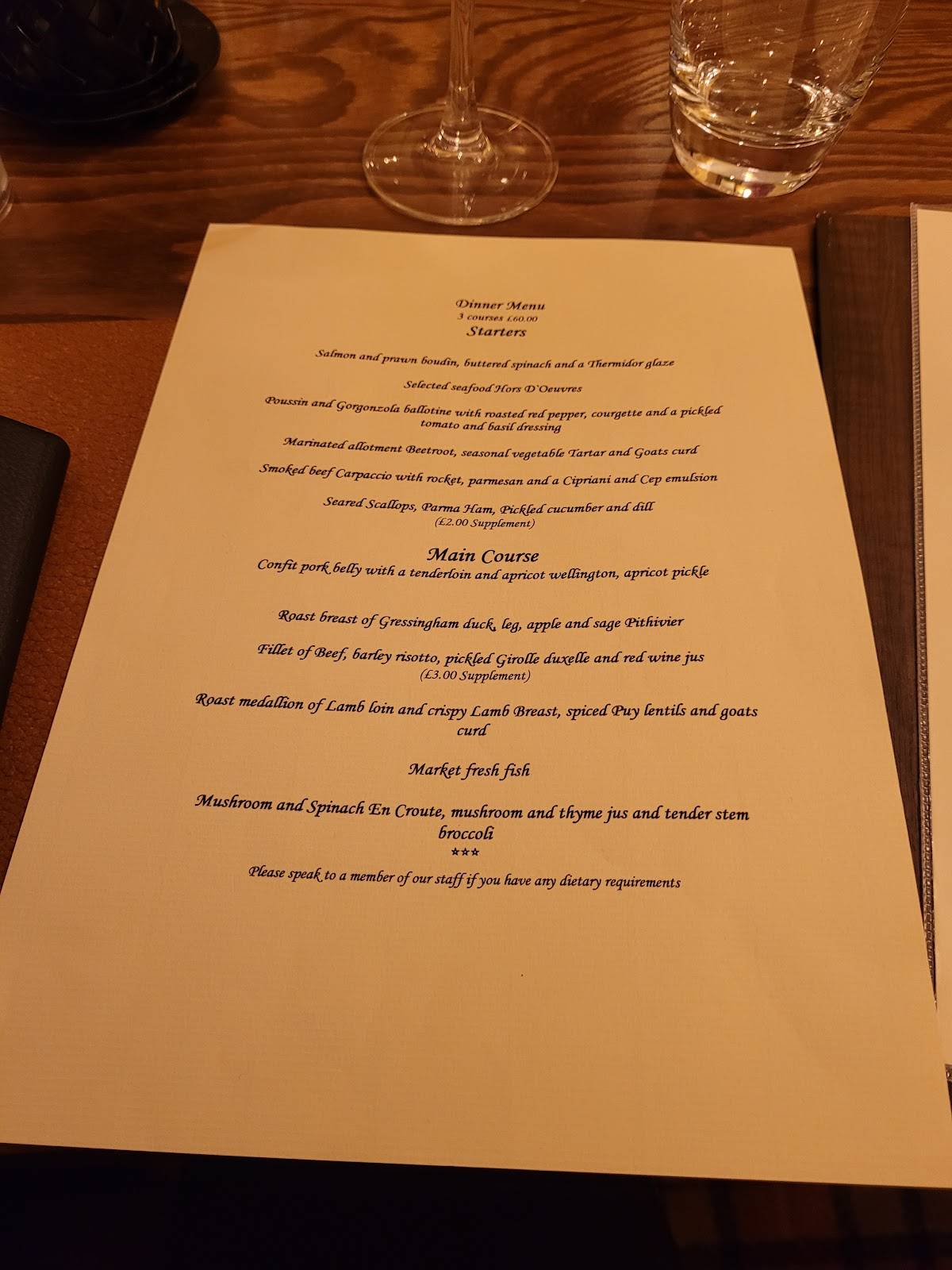 Menu at The Talbot at Belbroughton pub & bar, Stourbridge, Hartle Ln