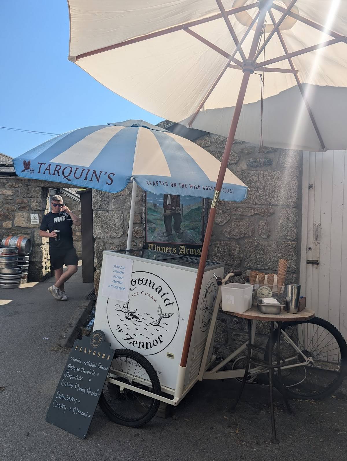 Menu at The Tinners Arms pub & bar, Zennor