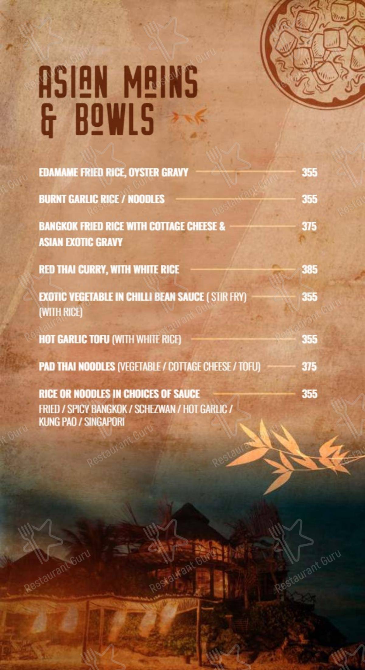 Menu at The Wan Nestz Resto & Cafe, Surat