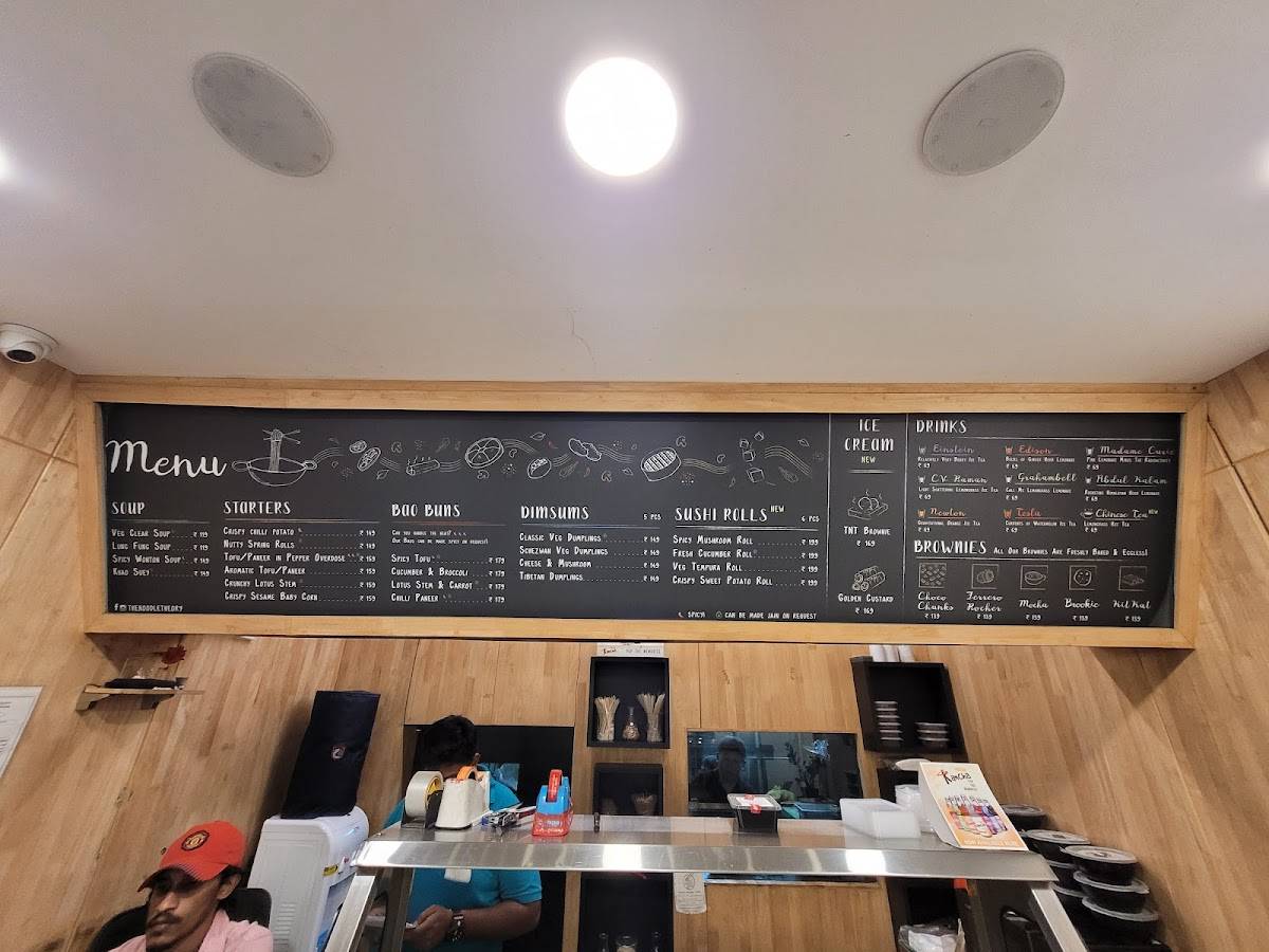 Menu at The noodle theory, Mysore (Pan Asian), Mysuru