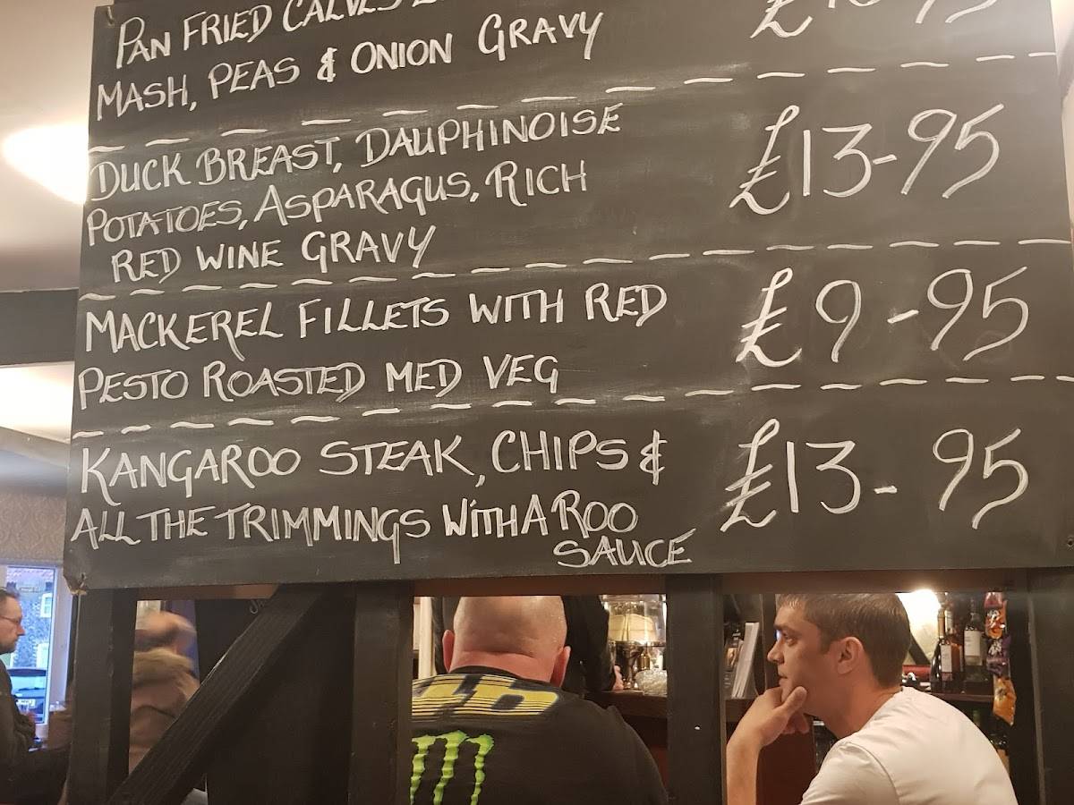 Menu at Black Horse pub & bar, Thetford