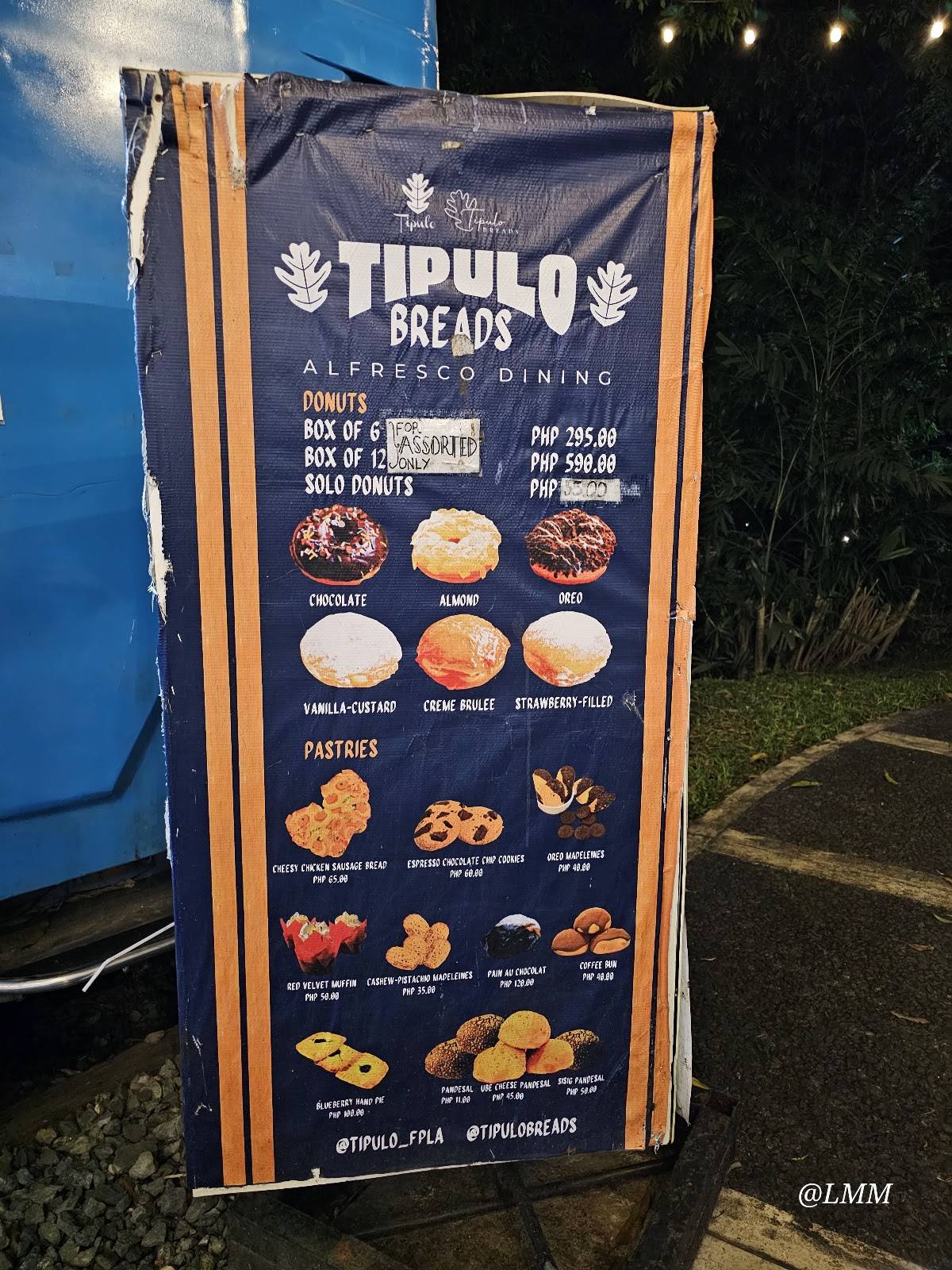 Menu at Tipulo restaurant, Antipolo, 27 Sumulong Hwy