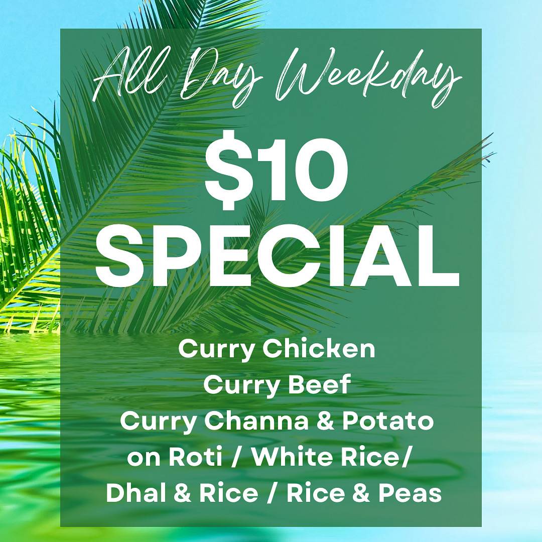 Menu at Wicked Carib, Caribbean Food Culture restaurant, Toronto