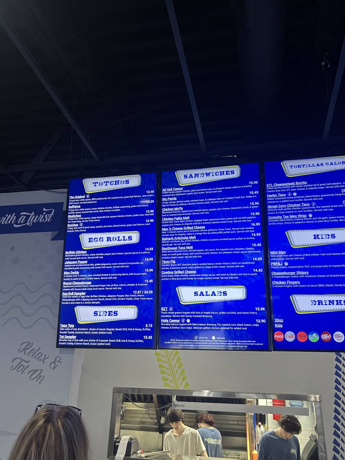 Menu at Truck Norris Twisted Eats restaurant, Ballwin