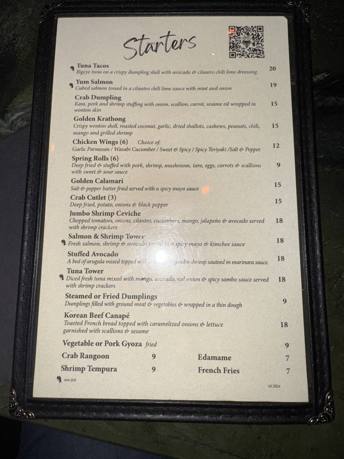 Menu at Tuskers pub & bar, New London