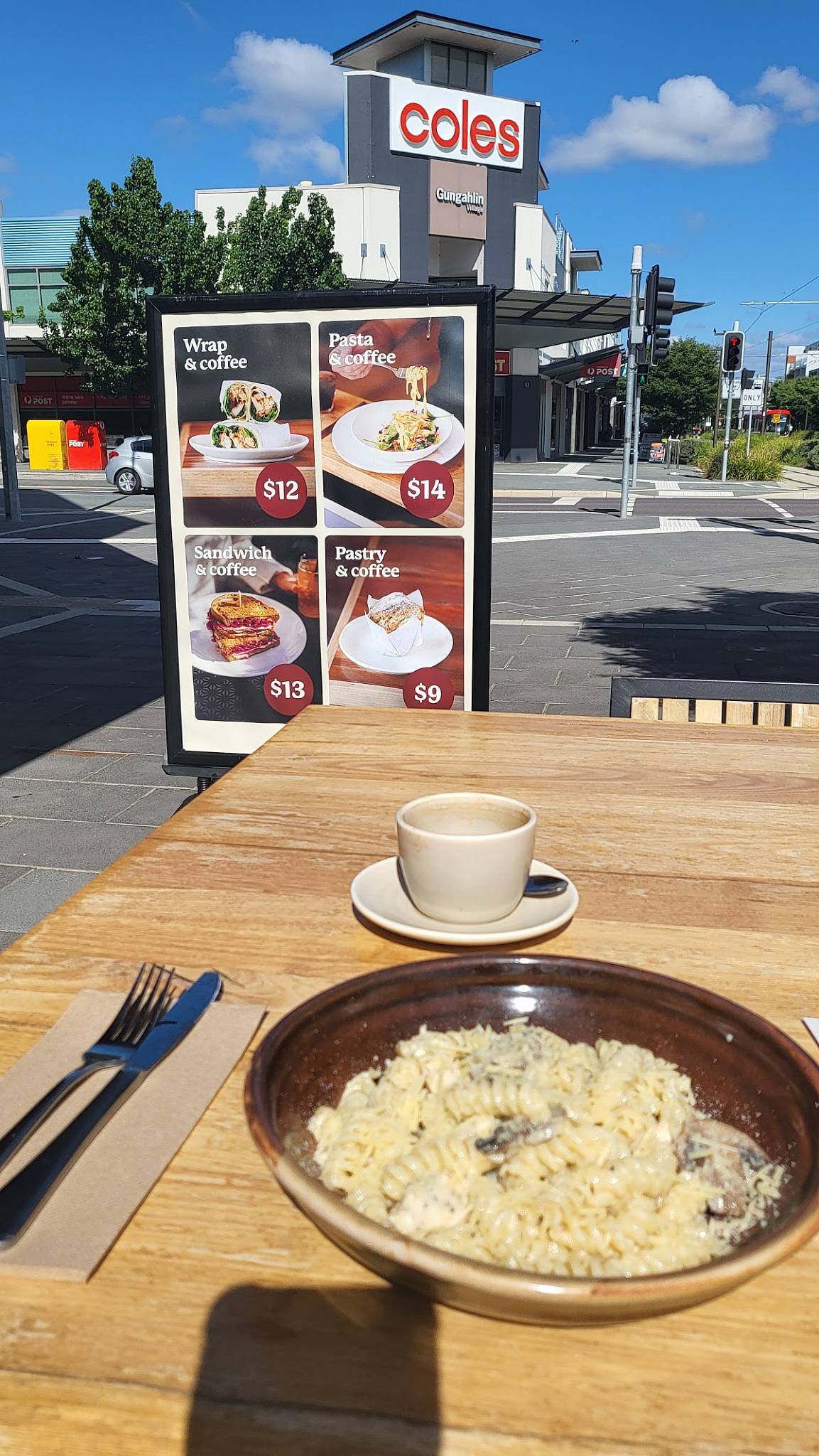 Menu at Two Before Ten Gungahlin, Gungahlin