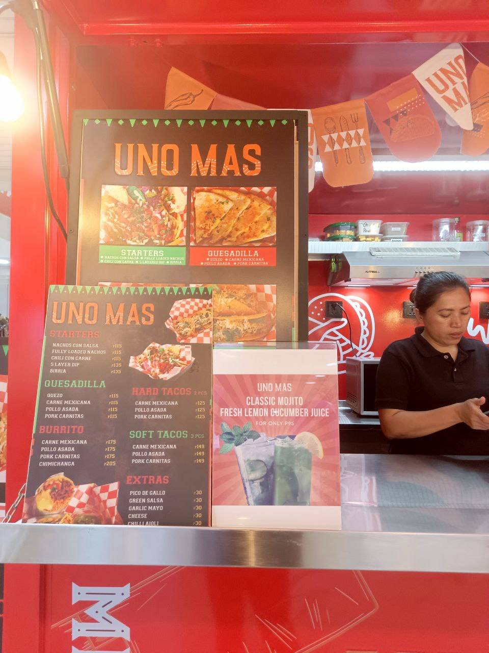 Menu at Uno Mas - Starmall EDSA-Shaw restaurant, Mandaluyong