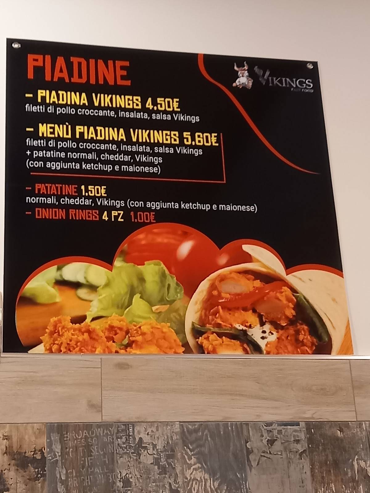 Menu da VIKINGS FAST FOOD, Crotone