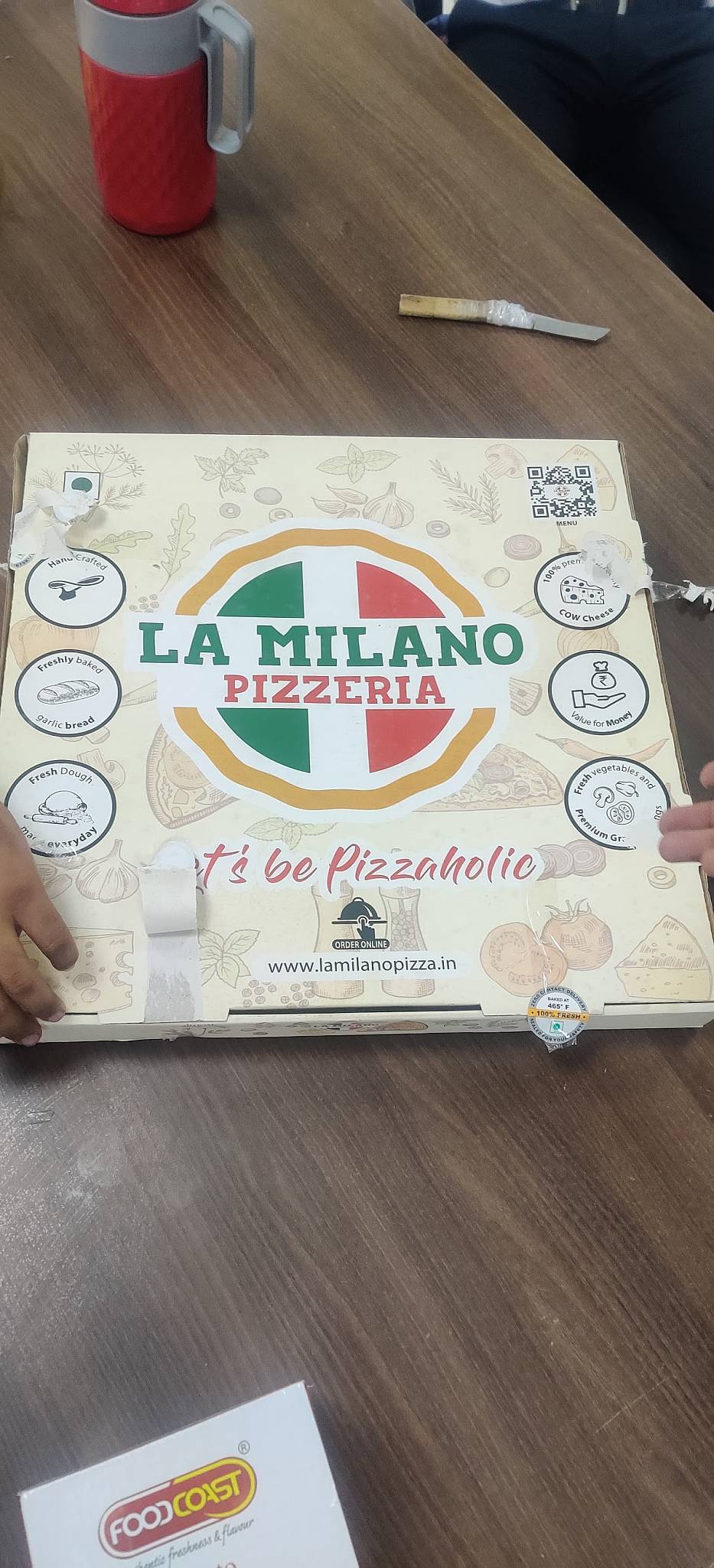 Menu at La Milano Pizzeria, Vadodara, Multiplex