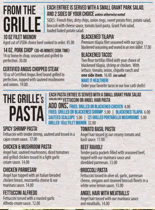 Menu at Windy City Grille - Como, MS pizzeria, Como