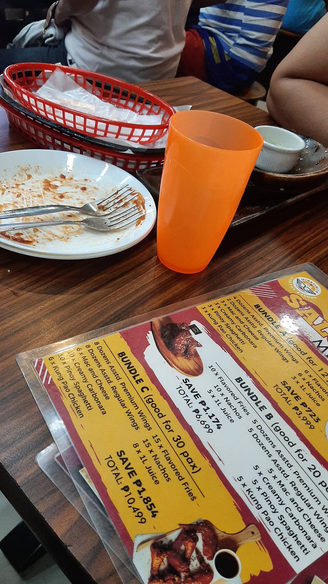 Menu at Wingfinity - Visayas Ave. restaurant, Quezon City