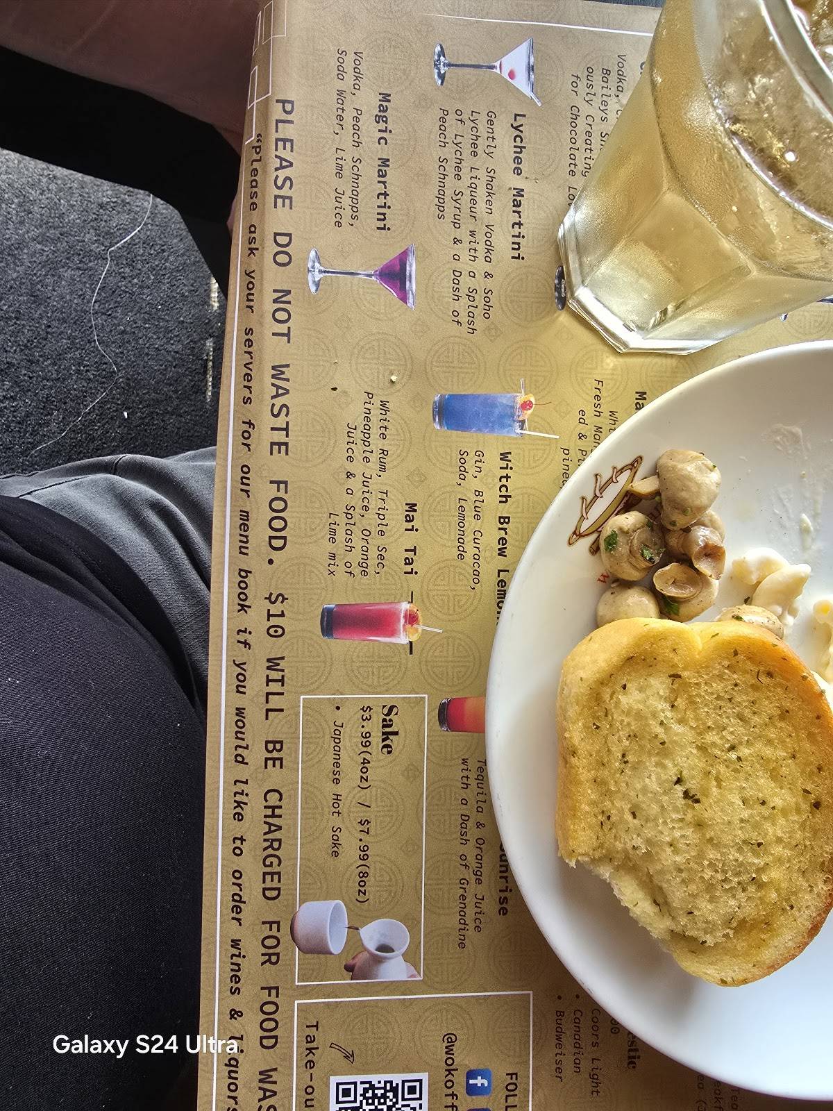 Menu at Wok of Fame Restaurant, Brampton