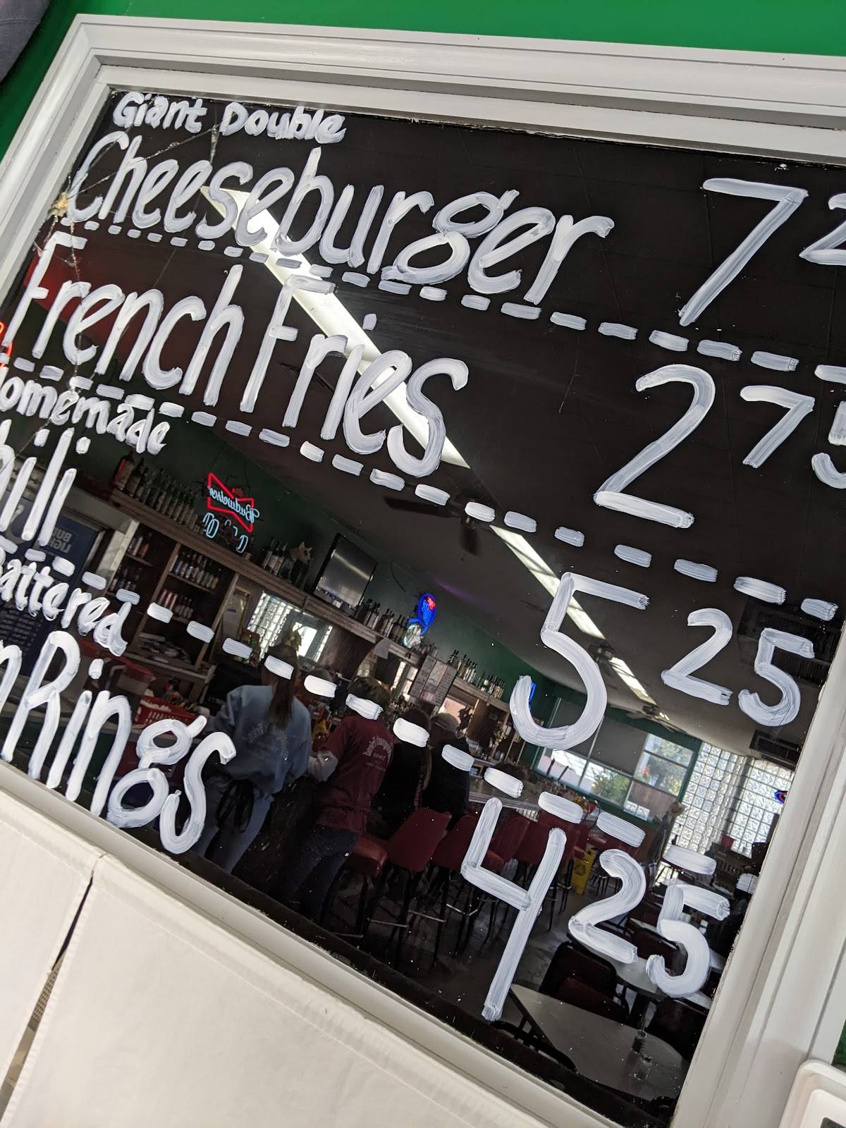 Menu at Working Man's Friend pub & bar, Indianapolis