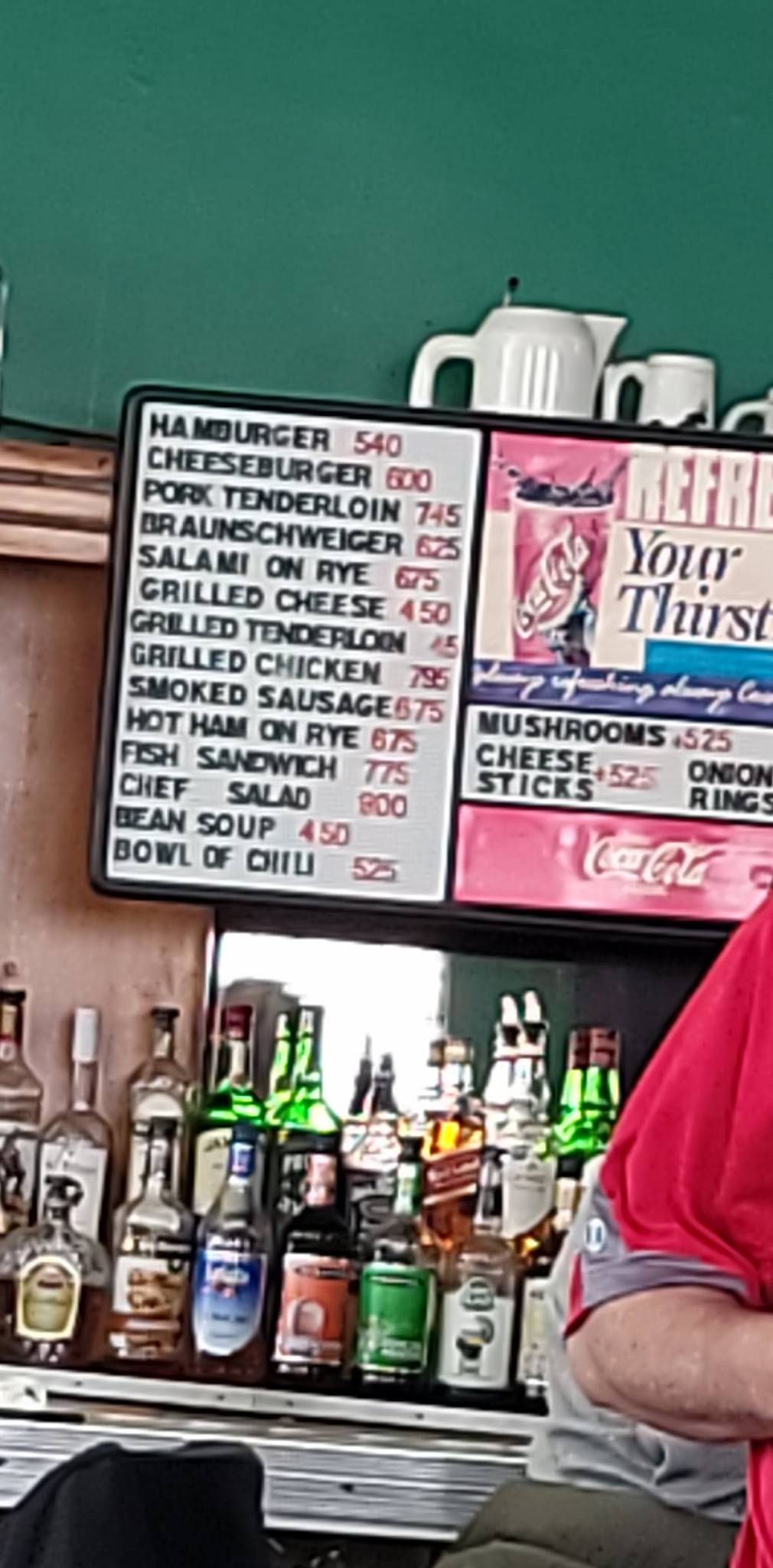 Menu at Working Man's Friend pub & bar, Indianapolis