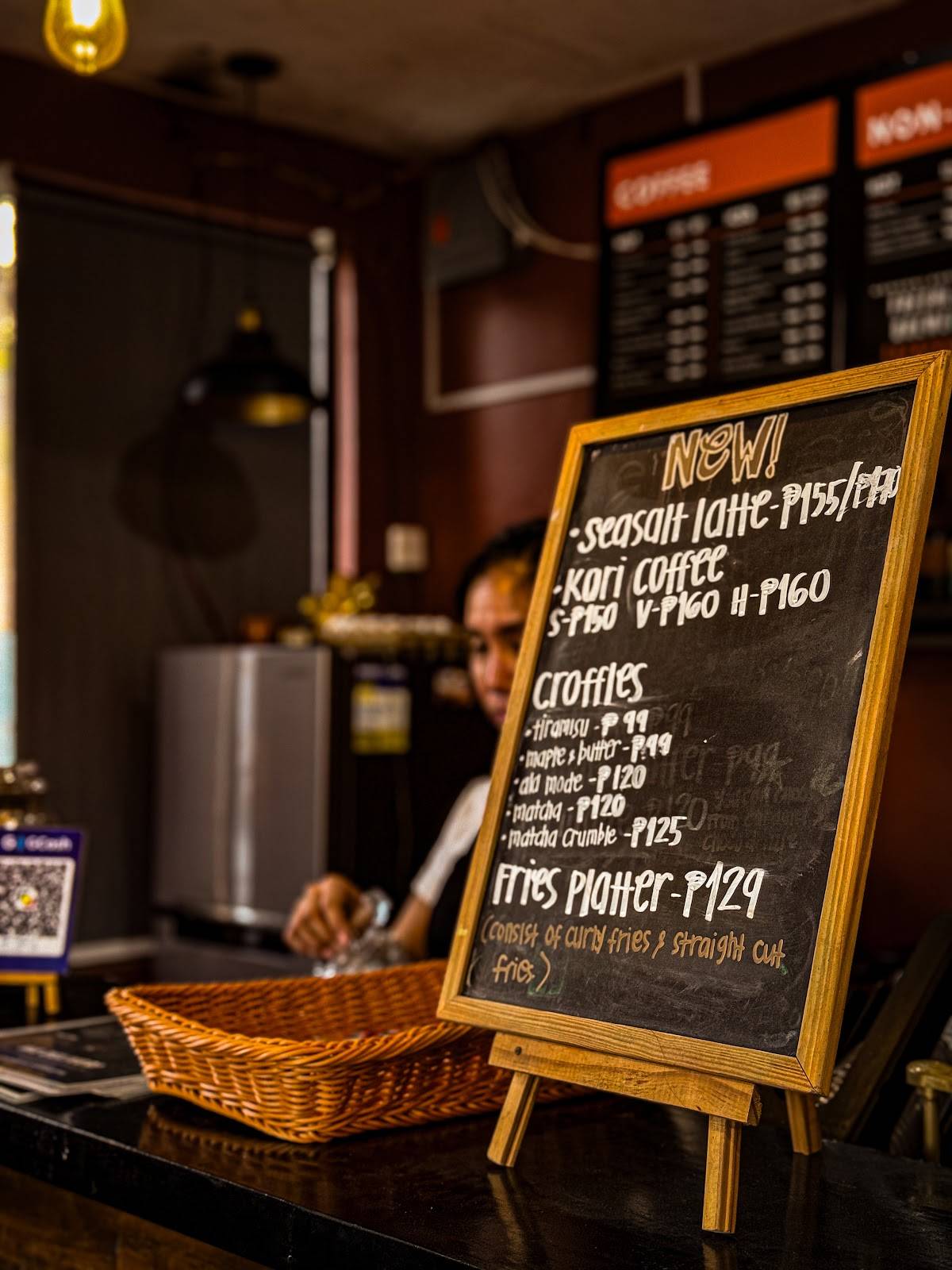 Menu at Zamba Coffee, Botolan