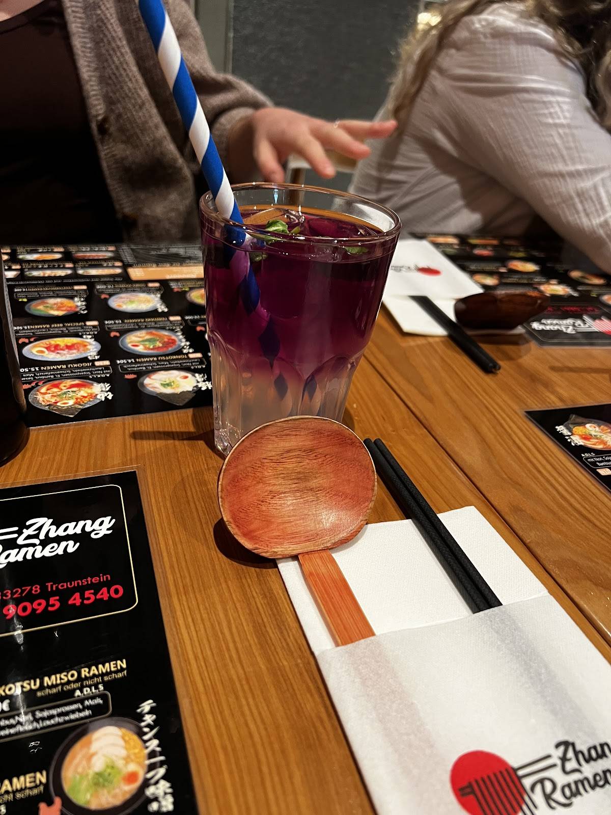 Speisekarte von Zhang Ramen restaurant, Traunstein