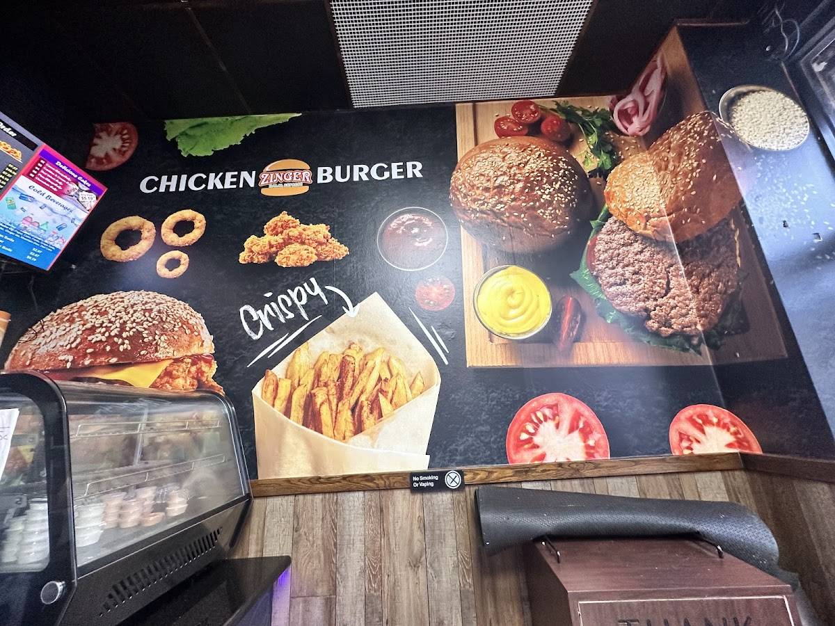 Menu at Zinger Halal Express restaurant, Bayonne