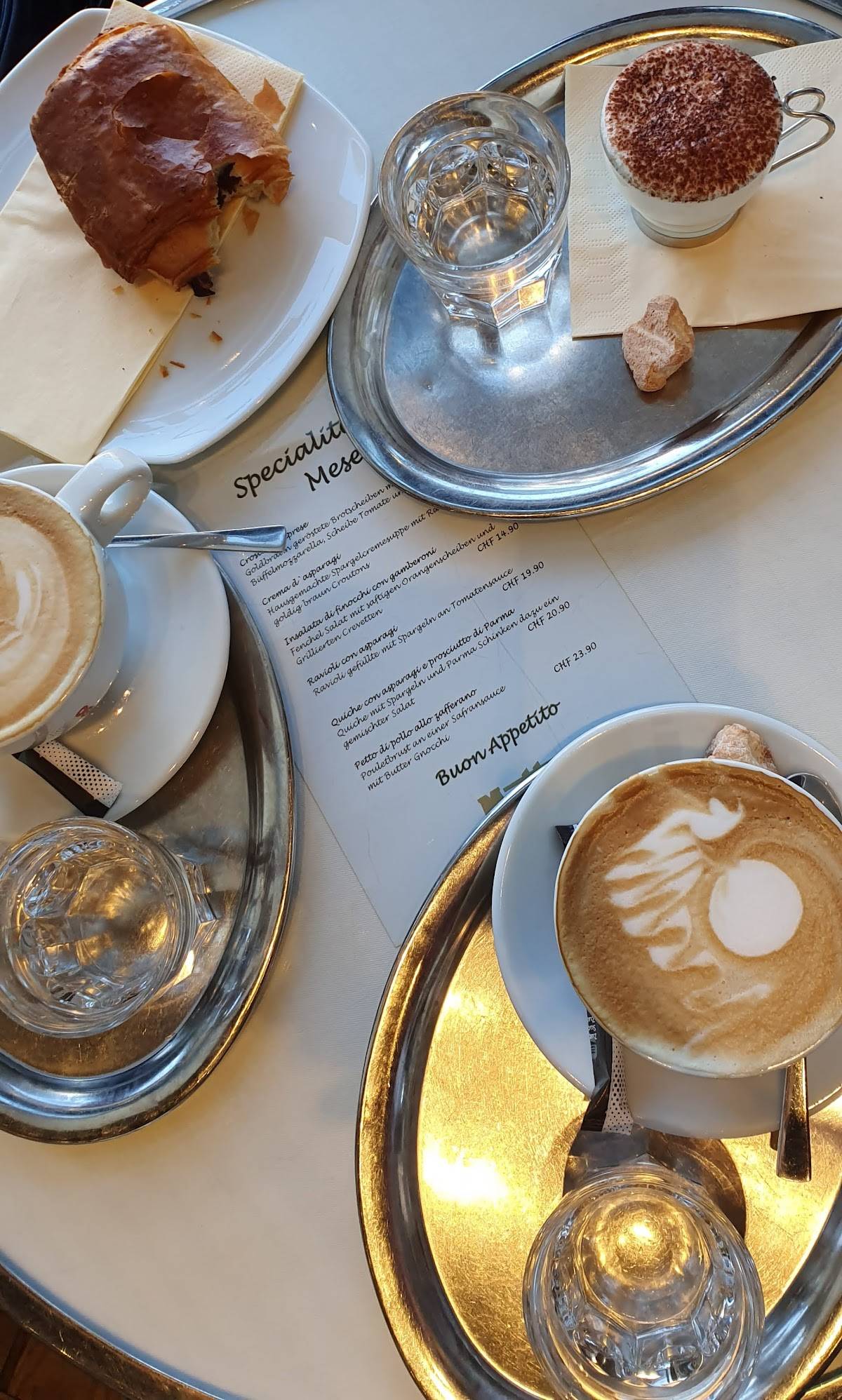 Speisekarte von Gran Café Motta, Zürich