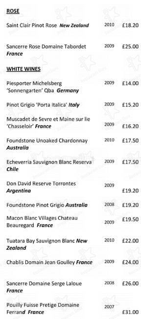 Carta del restaurante Weng Wah House, Londres, 240 Haverstock Hill