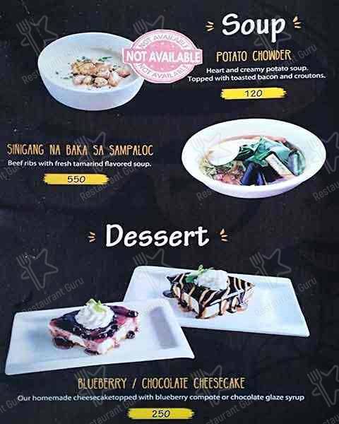 Menu at Monkey Mic Family KTV, Quezon City, Congressional Avenue Extension